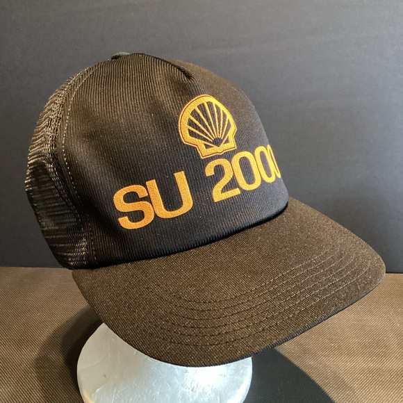 Accessories | Vintage Made In Usa Shell Petroleum Su200 Trucker ...